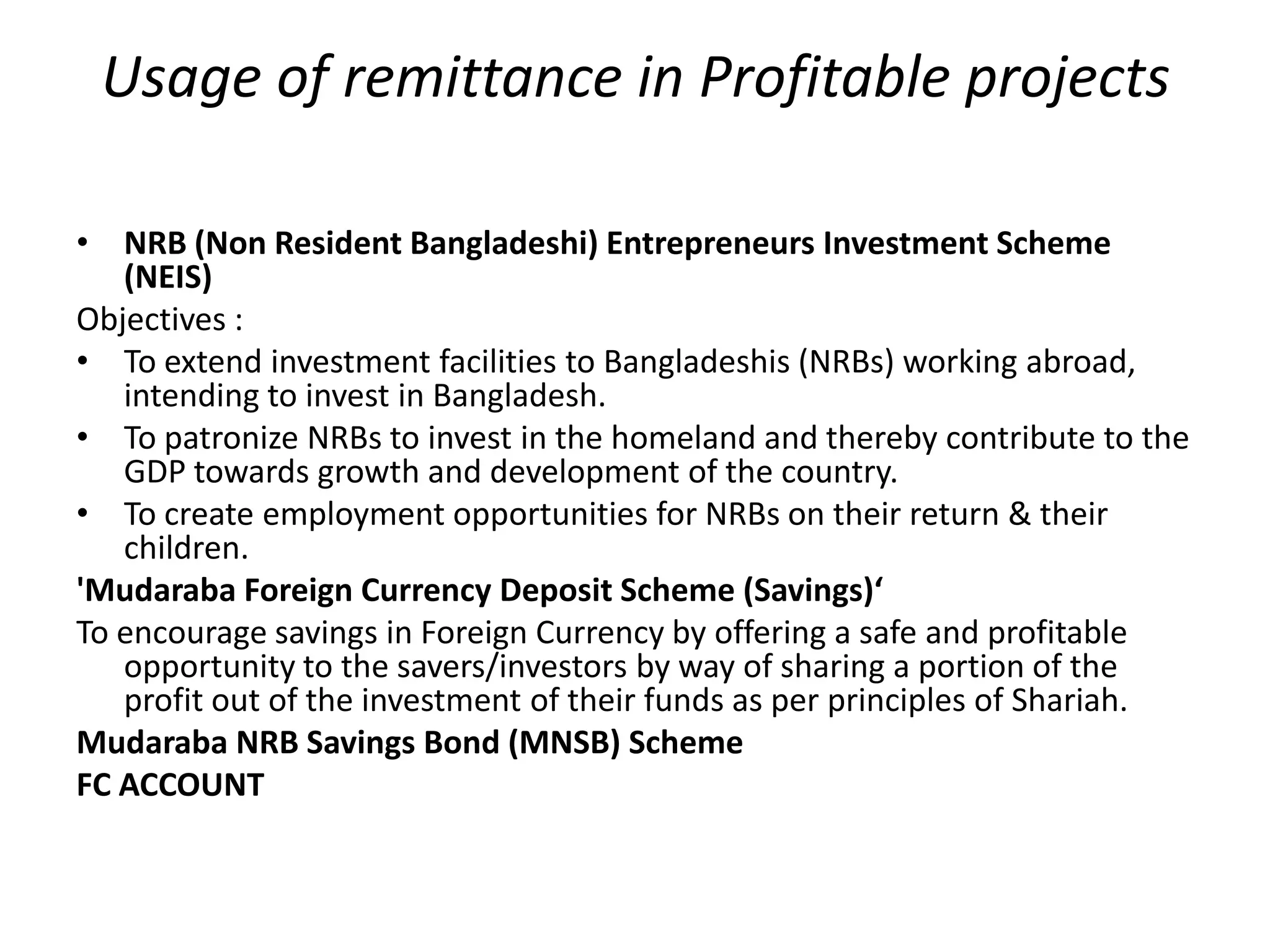 Presentation on remittance trend of ibbl | PPTX