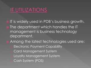 Presentation on report of pdb talk | PPT