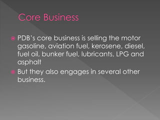 Presentation on report of pdb talk | PPT