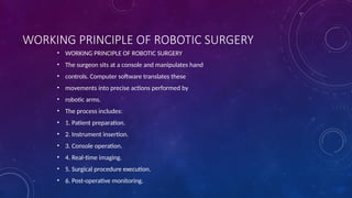 Comprehensive Overview of Robotic Surgery: Technology, Applications ...
