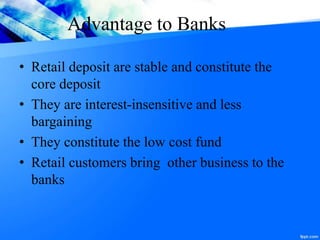 Presentation on retail banking system | PPT