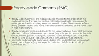 Ready Made Garments (RMG) in International Market | PDF | Women\'s ...