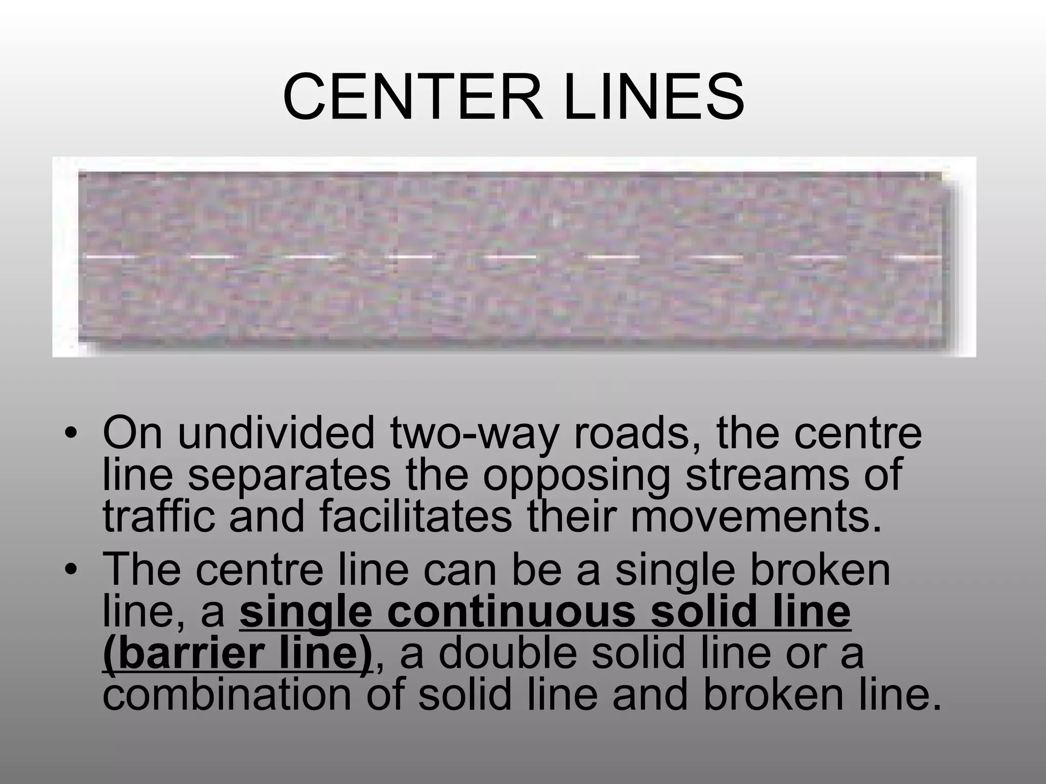 Road Markings in India | PPT