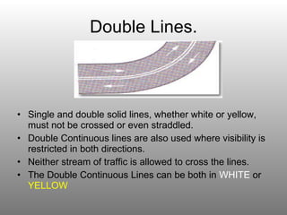 Road Markings in India | PPT