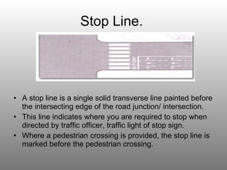 Road Markings in India | PPT