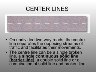 Road Markings in India | PPT