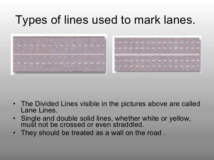 Road Markings in India