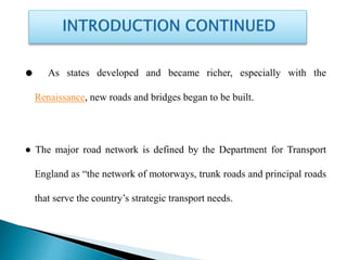 Presentation on road network 1 | PPT