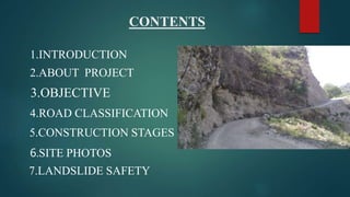 Hill road construction | PPTX