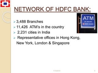 Presentation on role of crm in customer satisfaction hdfc majid shah | PPTX