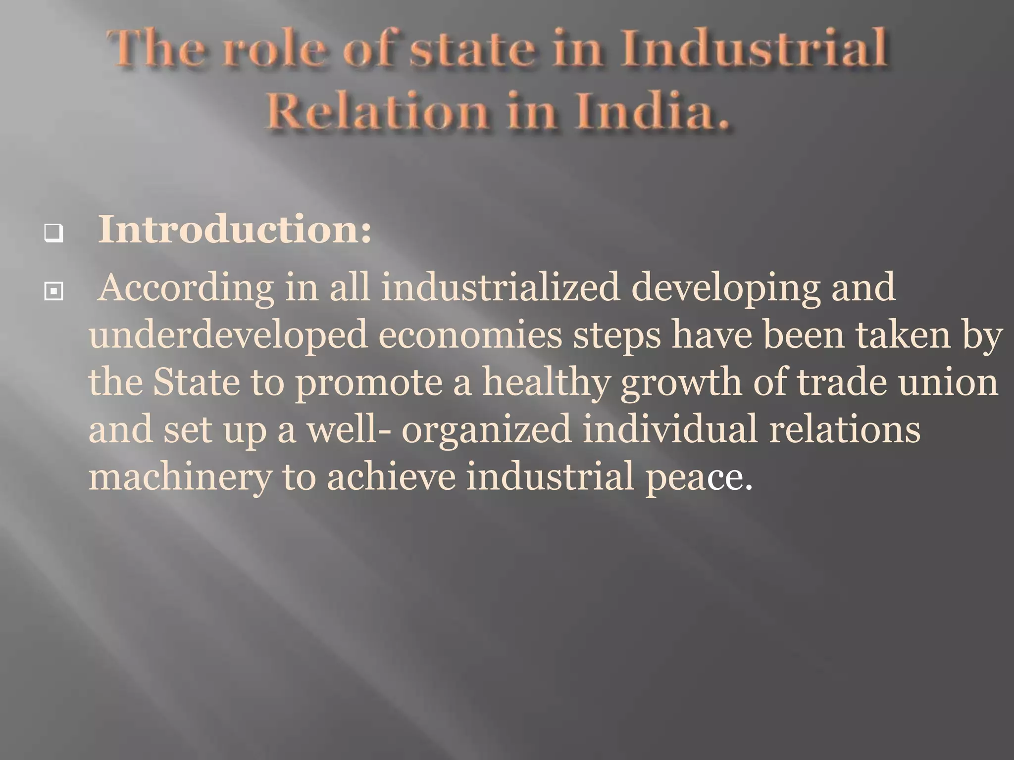Presentation on roles of trade union | PPTX
