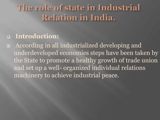 Presentation on roles of trade union | PPTX