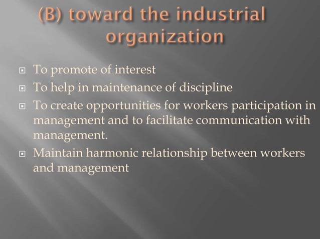 Presentation on roles of trade union | PPTX