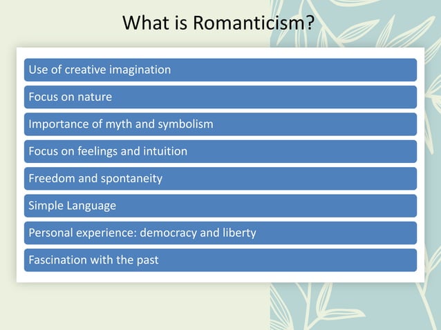 Presentation On Romanticism in English Literature.pdf
