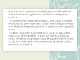Presentation On Romanticism in English Literature.pdf