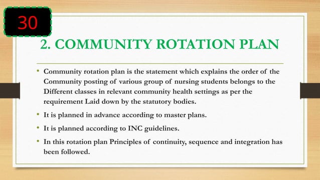 Presentation on rotation plan for nursing.pptx