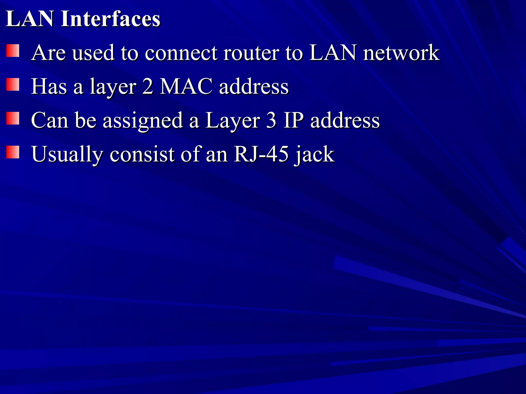 Presentation on router | PPT