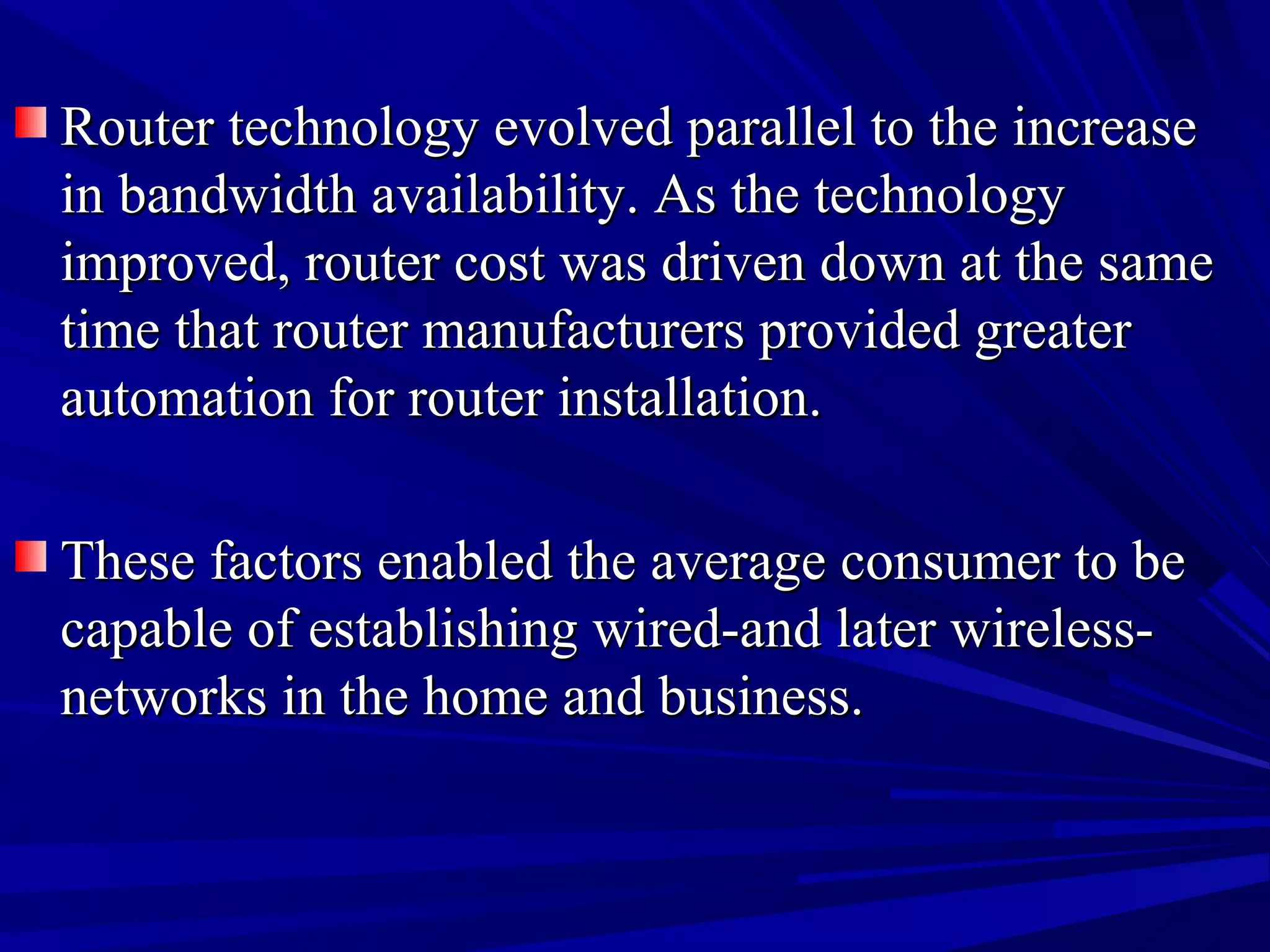 Presentation on router | PPT