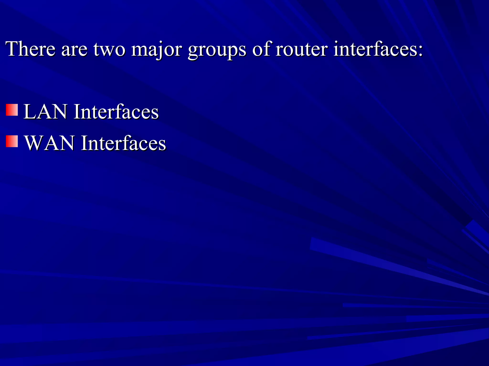 Presentation on router | PPT