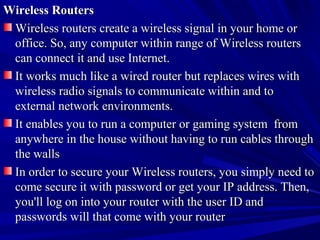 Presentation on router | PPT
