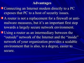 Presentation on router | PPT