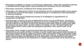 Right to Information | PPTX