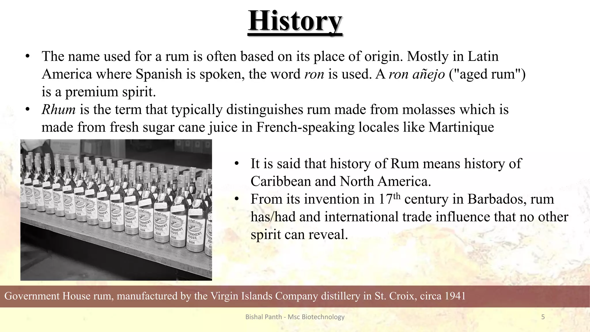 Rum Production | PDF
