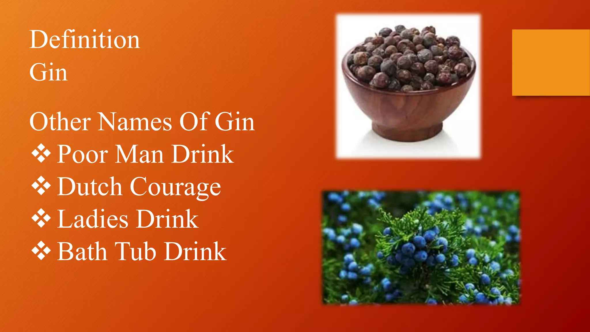 Presentation on rum and gin | PPTX