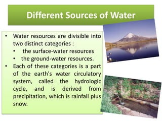 SUSTAINABLE STRATEGIES IN WATER SUPPLY & SANITATION | PPTX