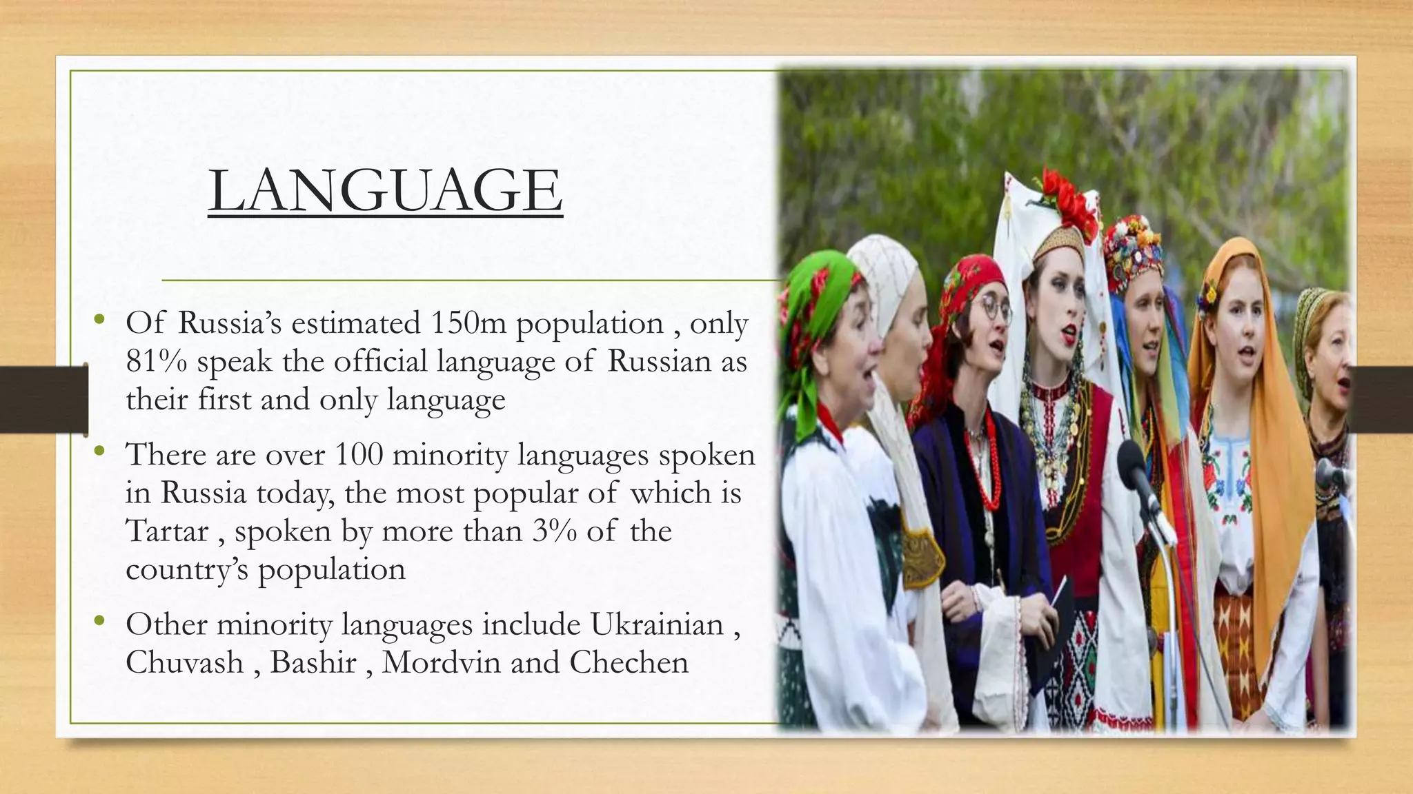 Presentation on russian culture | PPTX