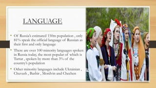 Presentation on russian culture | PPTX
