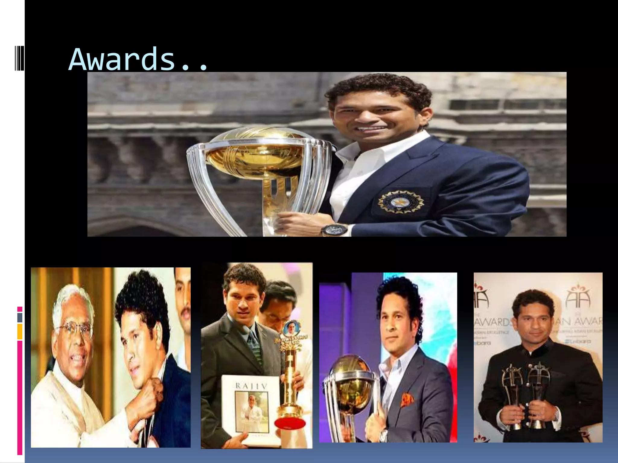 Presentation on sachin tendulkar | PPTX