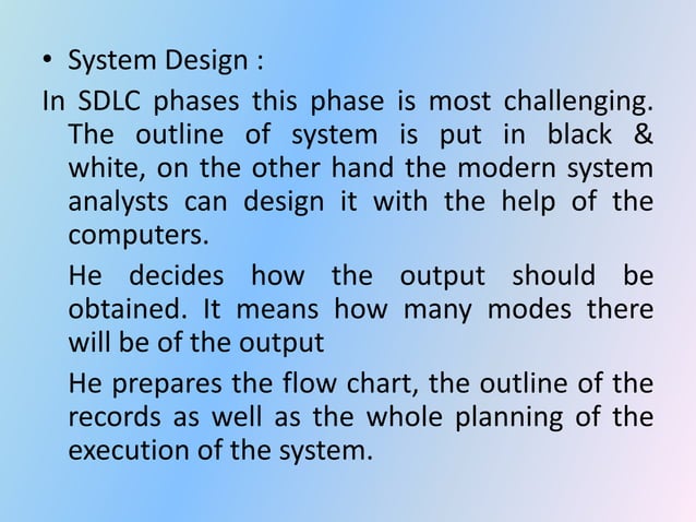 SDLC | PPT