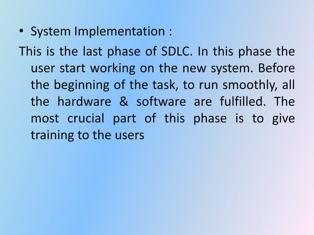 SDLC | PPT