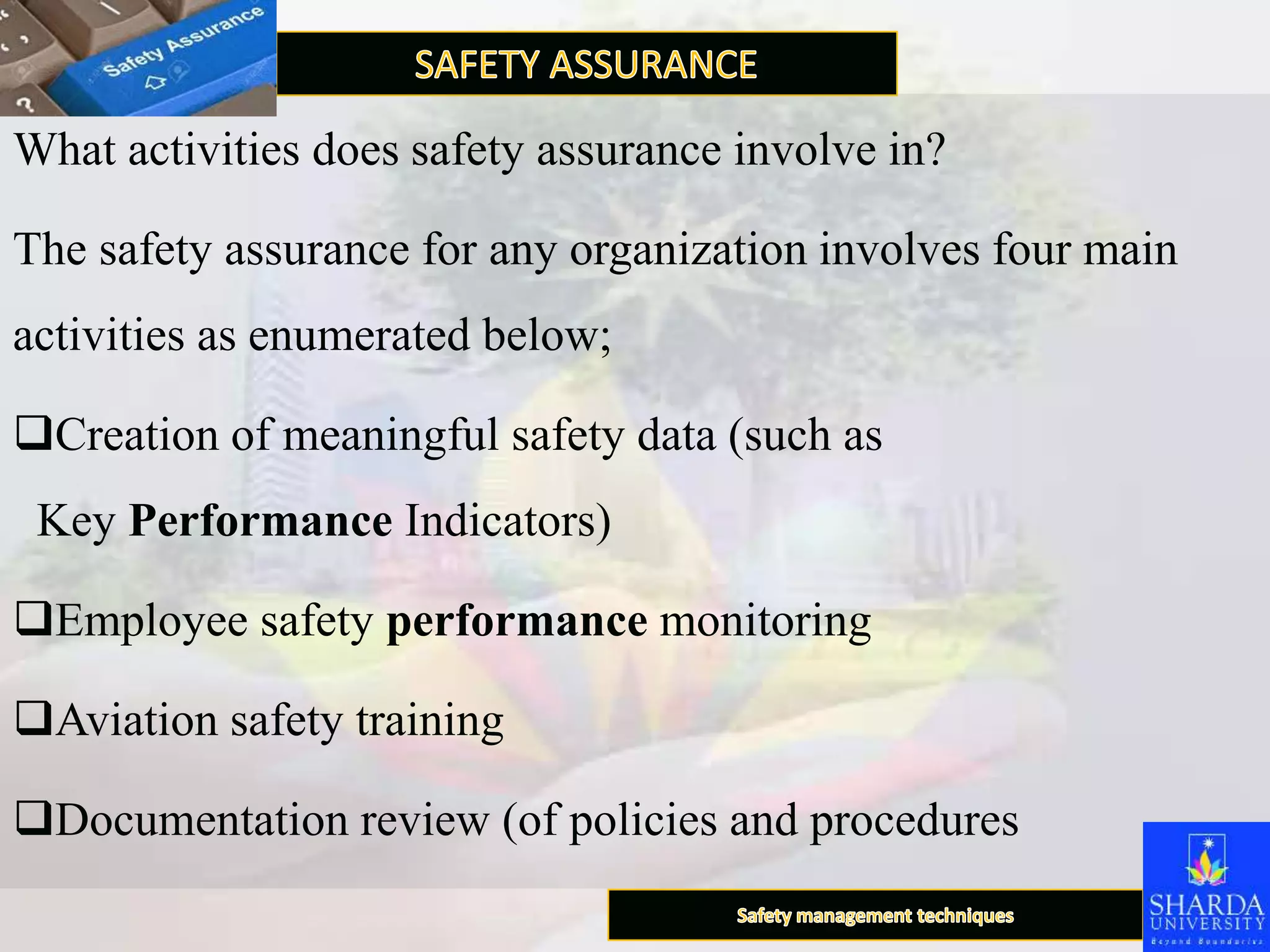 Safety Management Techniques | PPTX