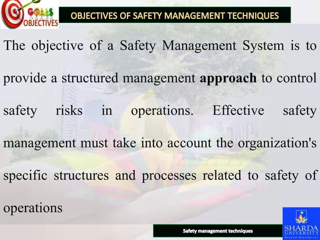 Safety Management Techniques | PPT