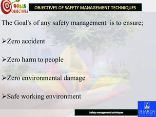 Safety Management Techniques | PPT