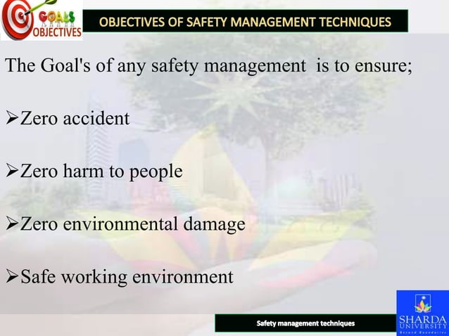 Safety Management Techniques | PPT