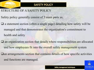 Safety Management Techniques | PPT