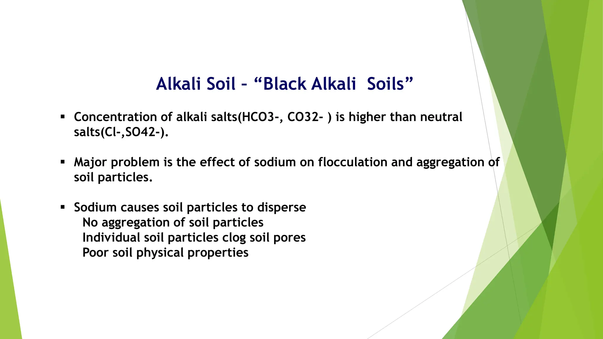 Presentation on Salt-Affected soils and Acidic soils | PPTX