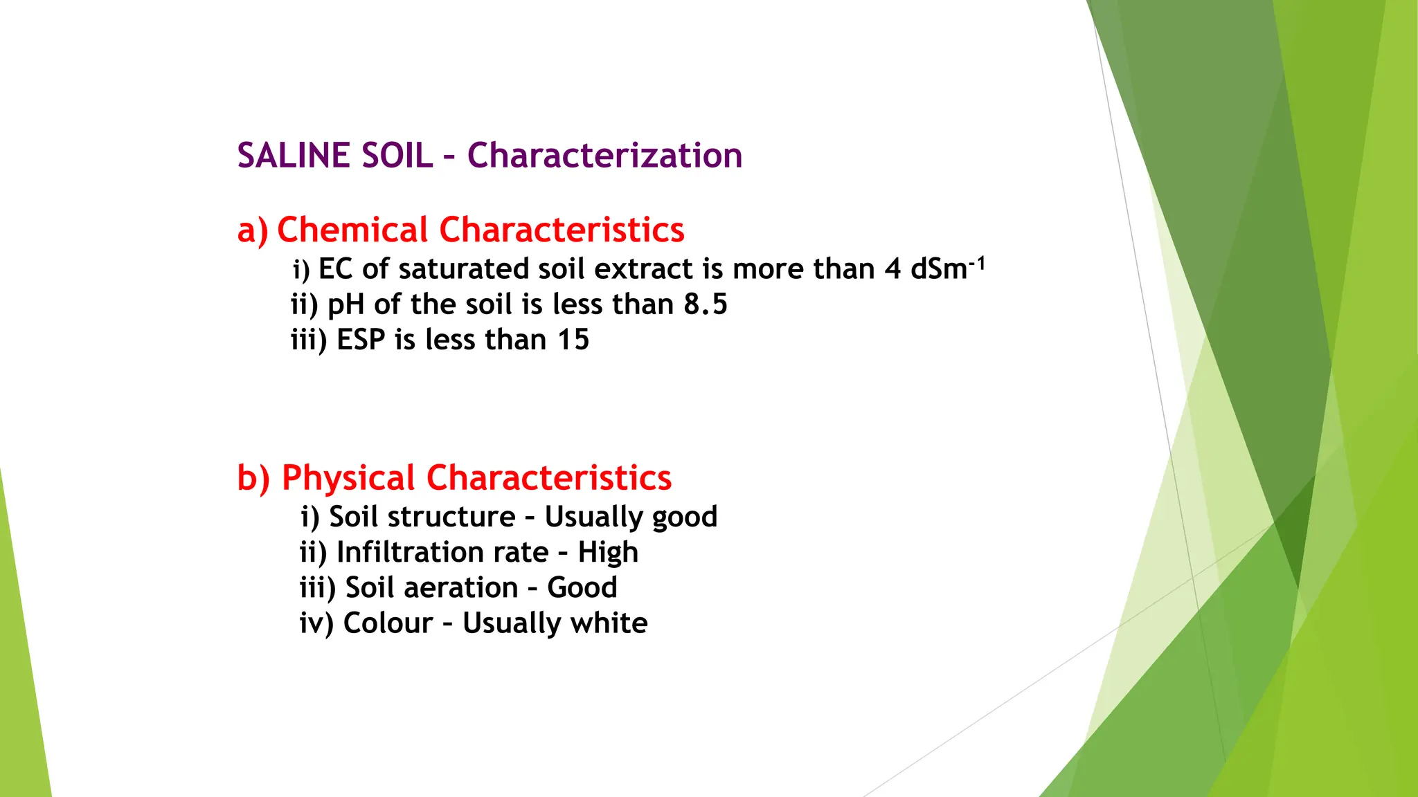 Presentation on Salt-Affected soils and Acidic soils | PPTX