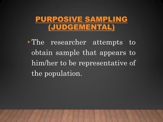 Presentation on sampling techniques.pptx