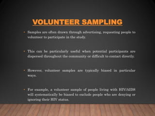 Presentation on sampling techniques.pptx