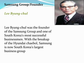 Presentation on samsung | PPTX