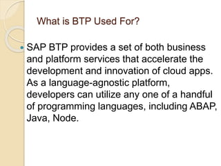 Presentation on SAP BTP – SAP BUILD PROCESS AUTOMATION By Anurag ...