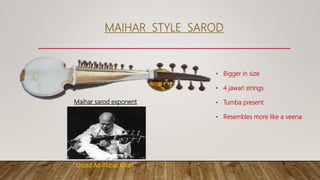 BREIF DESCRIPTION ON SAROD | PPT