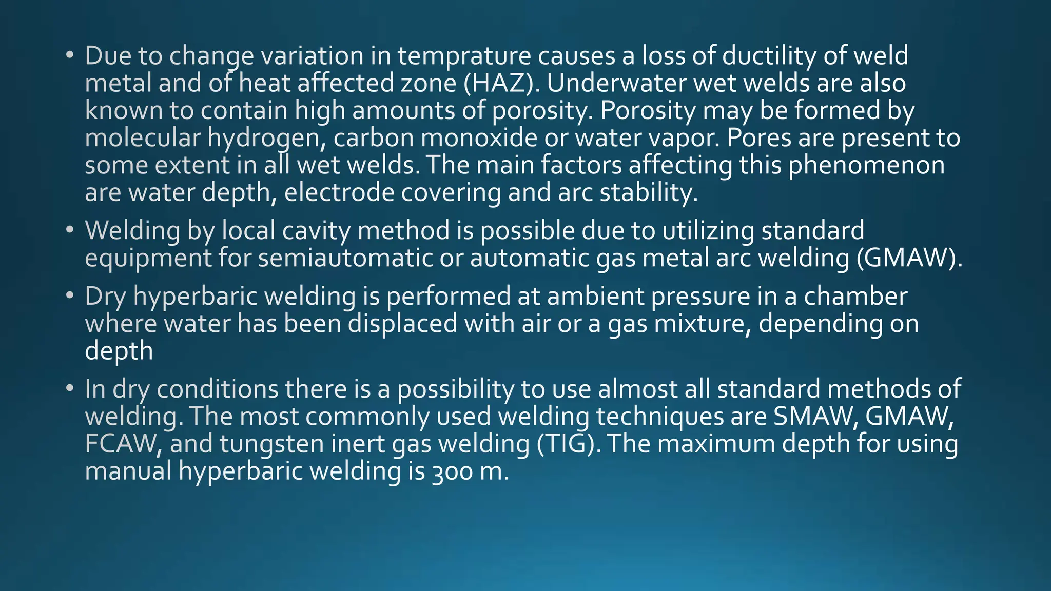 Presentation on Science behind Underwater Welding.pptx