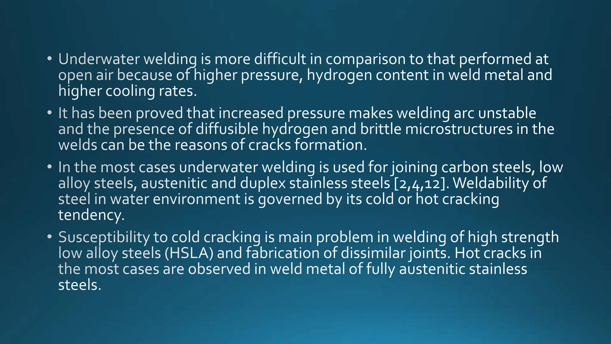Presentation on Science behind Underwater Welding.pptx