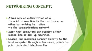 Presentation on security feature of atm (2) | PPTX