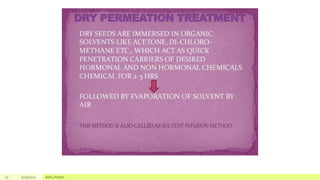 Presentation on seed deterioration | PPTX